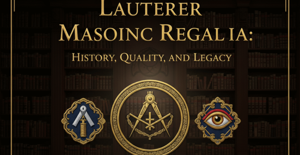 Lauterer Masonic Regalia: History, Quality, and Legacy
