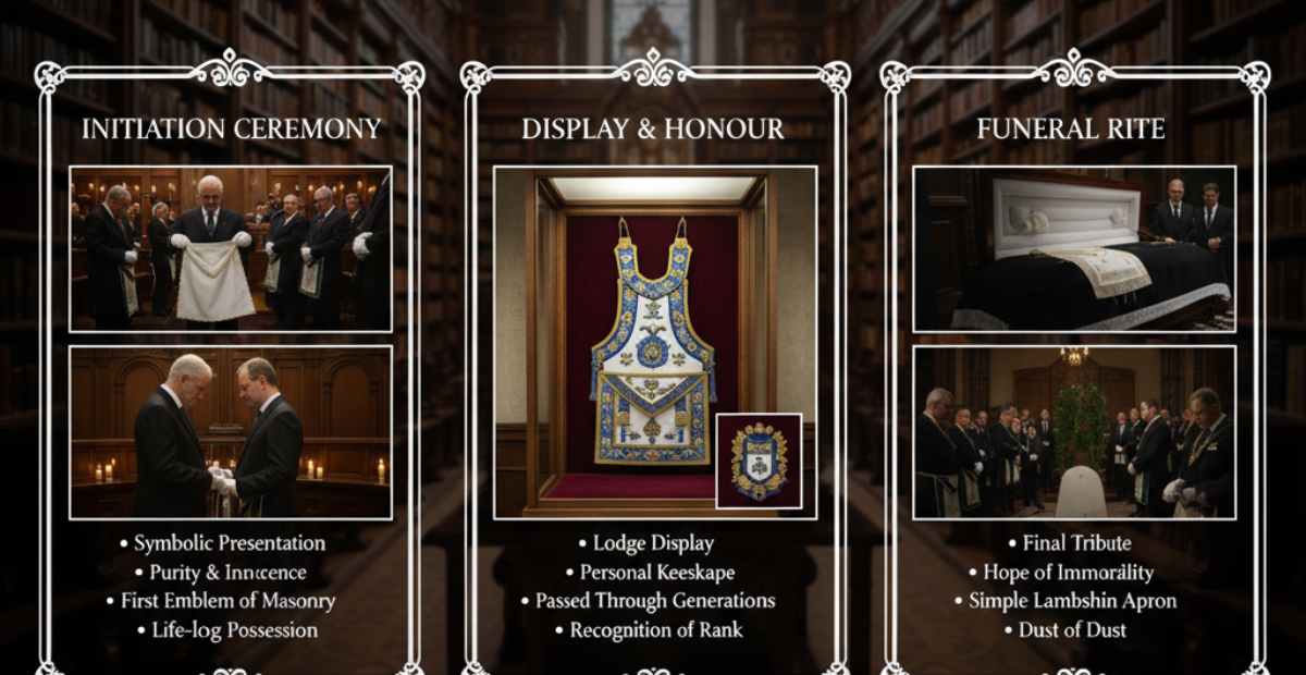 Masonic Apron – History, Meaning, and Modern Role